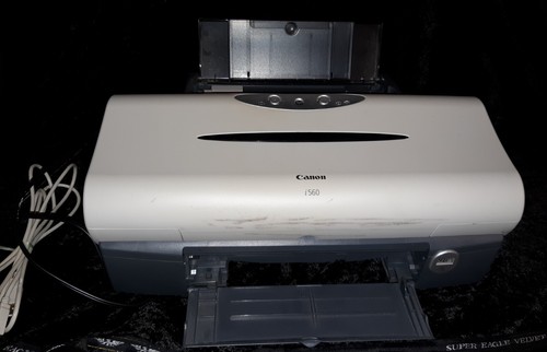 AS IS Canon i560 Digital Photo Color Inkjet USB Desktop Printer +Ink ...