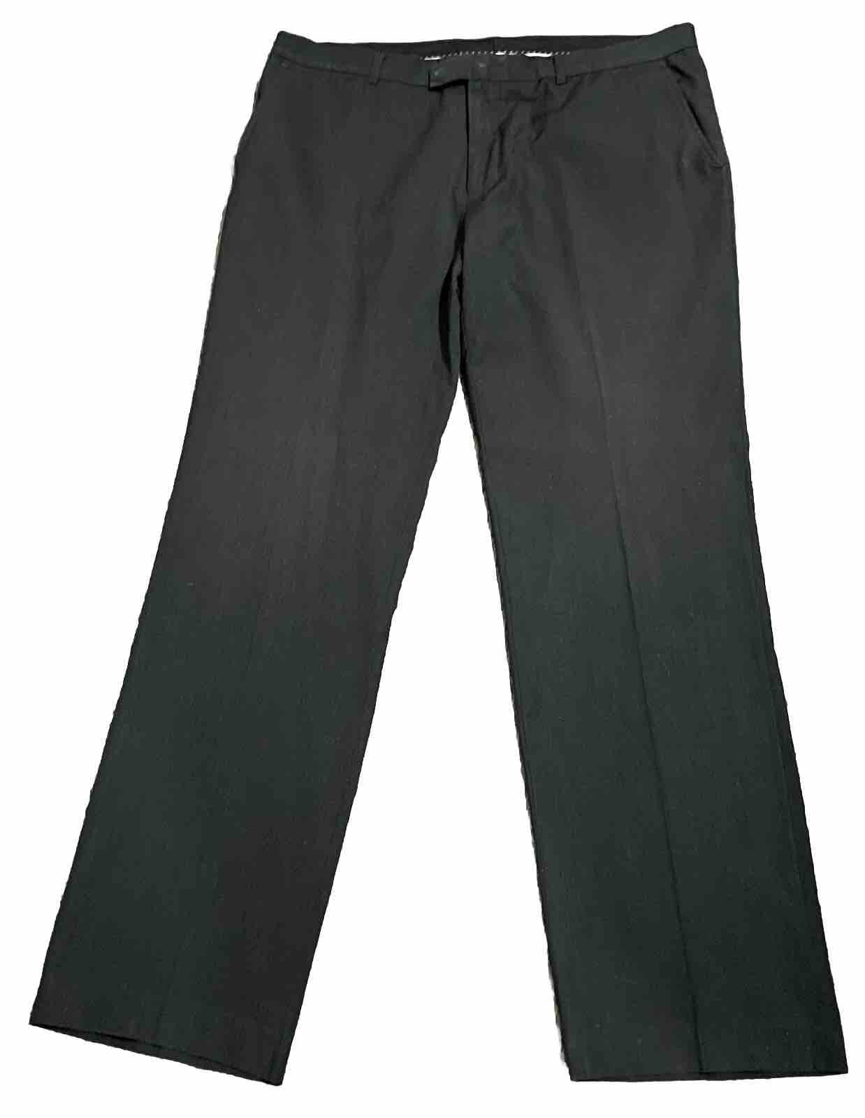 TAROCASH Mens Dress Pants Size 38 Charcoal Zip Fly Business Office ...