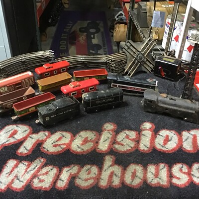 Marx O Stream Line Marlines Electric Train Set W/Extras Cars. Light ...