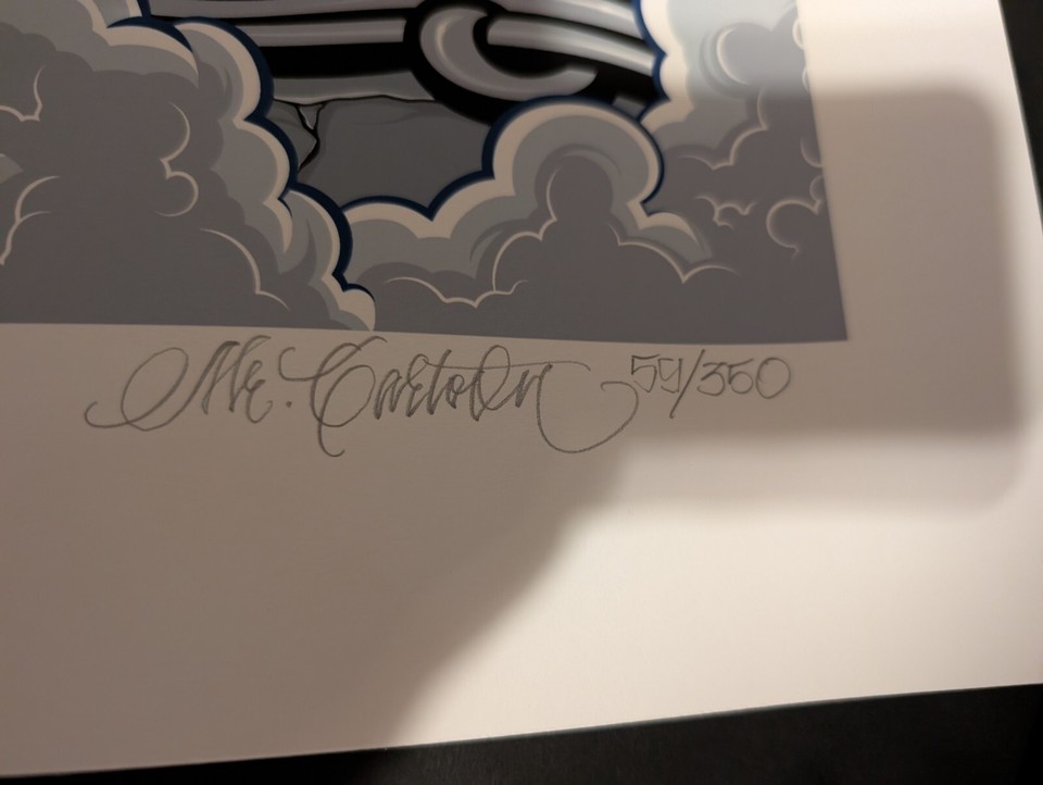 Mr Cartoon Signed 2024 LA Dodgers Mural | eBay UK