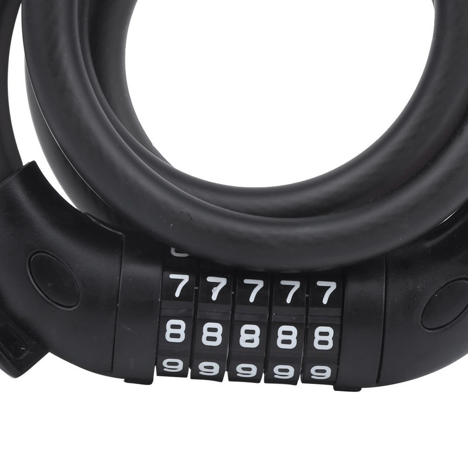 1.5M Antitheft Strip Lock Disc Brake Lock Fivedigit Password For ...