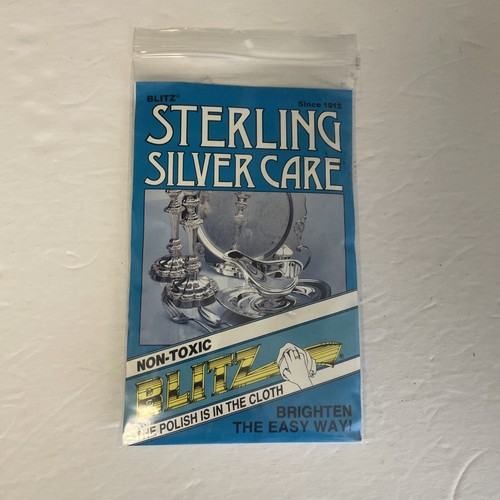 Blitz Silver Care Silver Polishing Cloth Brighten The Easy Way ...