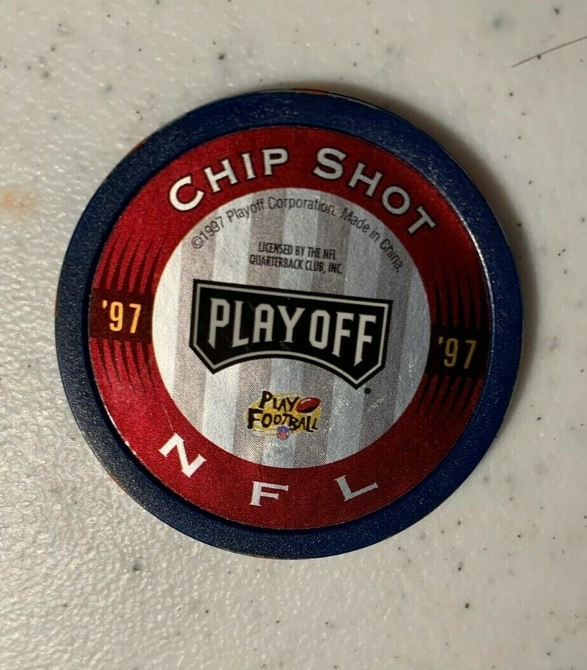 1997 Playoff 1st & 10 Chip Shot Blue Emmitt Smith - Dallas Cowboys #152 ...