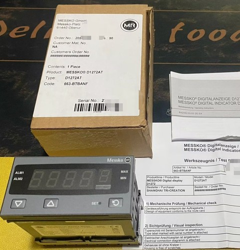 MESSKO D1272AT TEMPERATURE CONTROLLER BRAND NEW IN BOX DHL/FEDEX/UPS | eBay