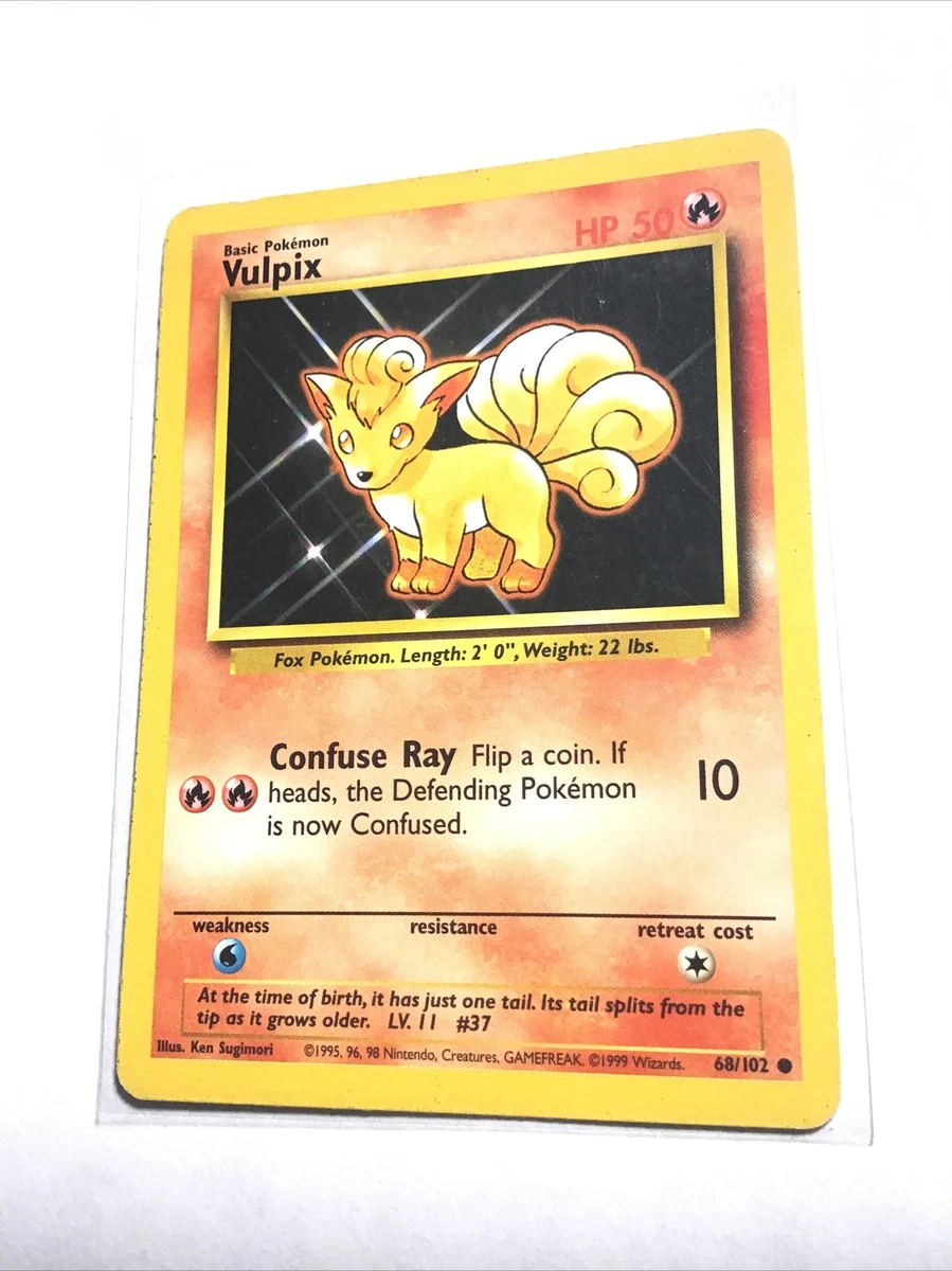 Vulpix Pokemon Card List