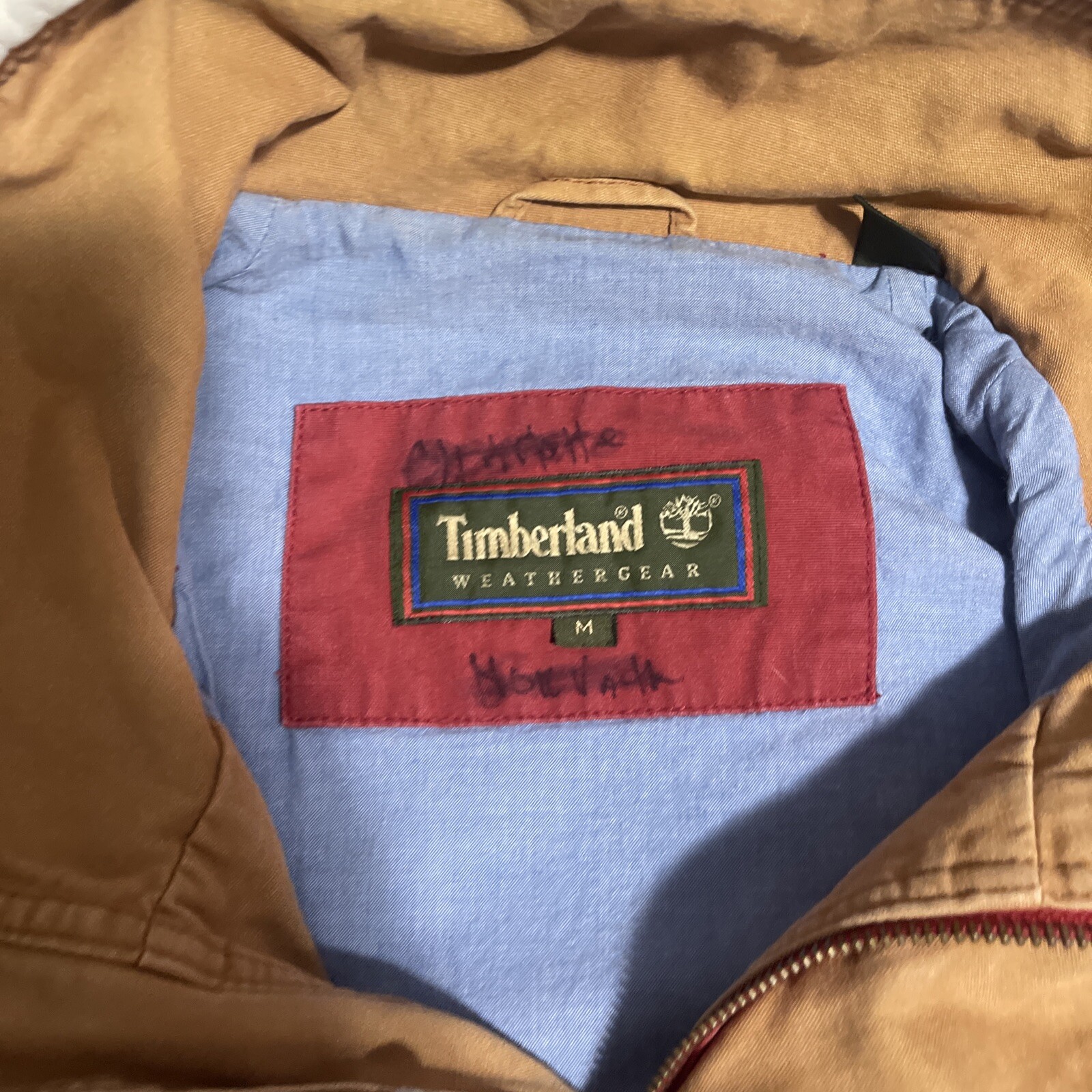 VTG Timberland Weathergear GTX Field Coat Men's M Par… - Gem