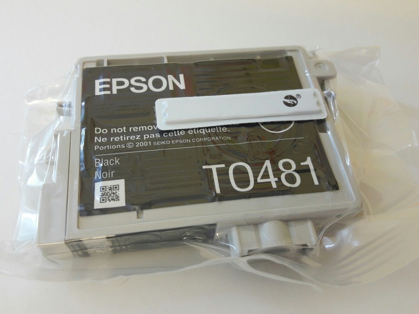 Epson T0481 T048120 Black ink jet 48 RX620 RX500 RX640 printer copier ...