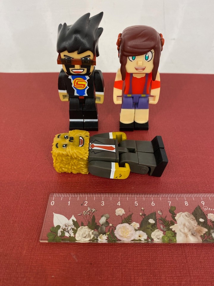Jazwares 2019 ☆ Tube Heroes : Minecraft ☆ YouTuber Action Figure Lot | eBay