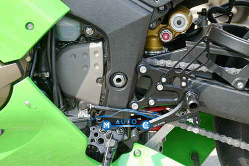 CNC Rearset Foot pegs Rear set For Kawasaki NINJA ZX6R ZX 6R 05-08 06 ...