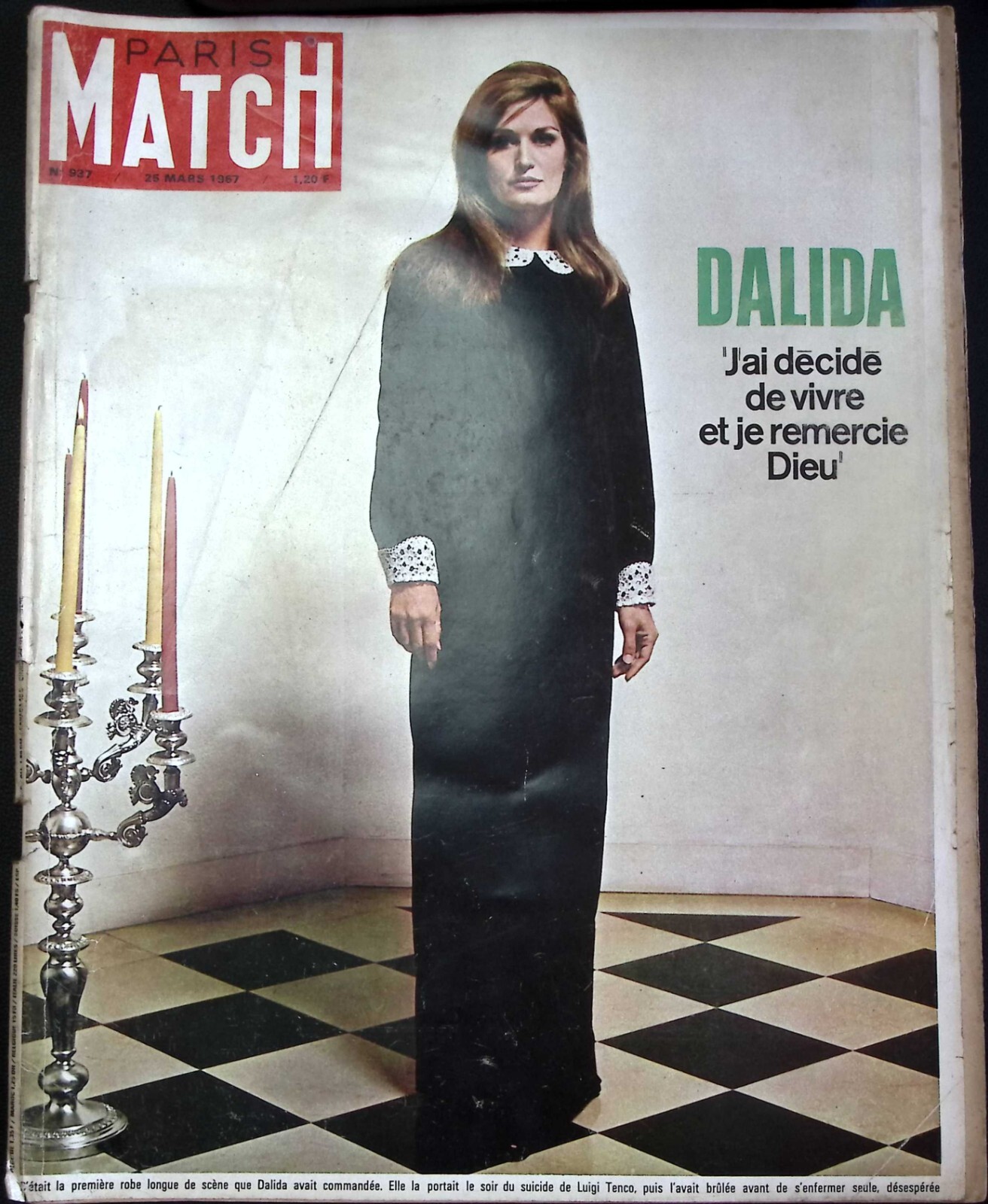 Magazine Paris-Match March 25, 1967 DALIDA | eBay