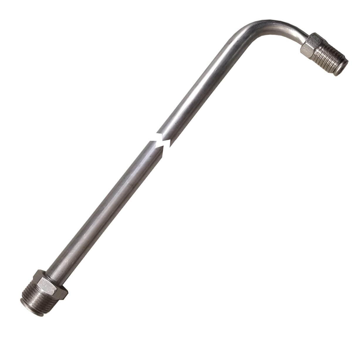 5/16" Fuel Line 50 INCH STAINLESS STEEL 90 Degree Bend Flared 1/2-20 ...