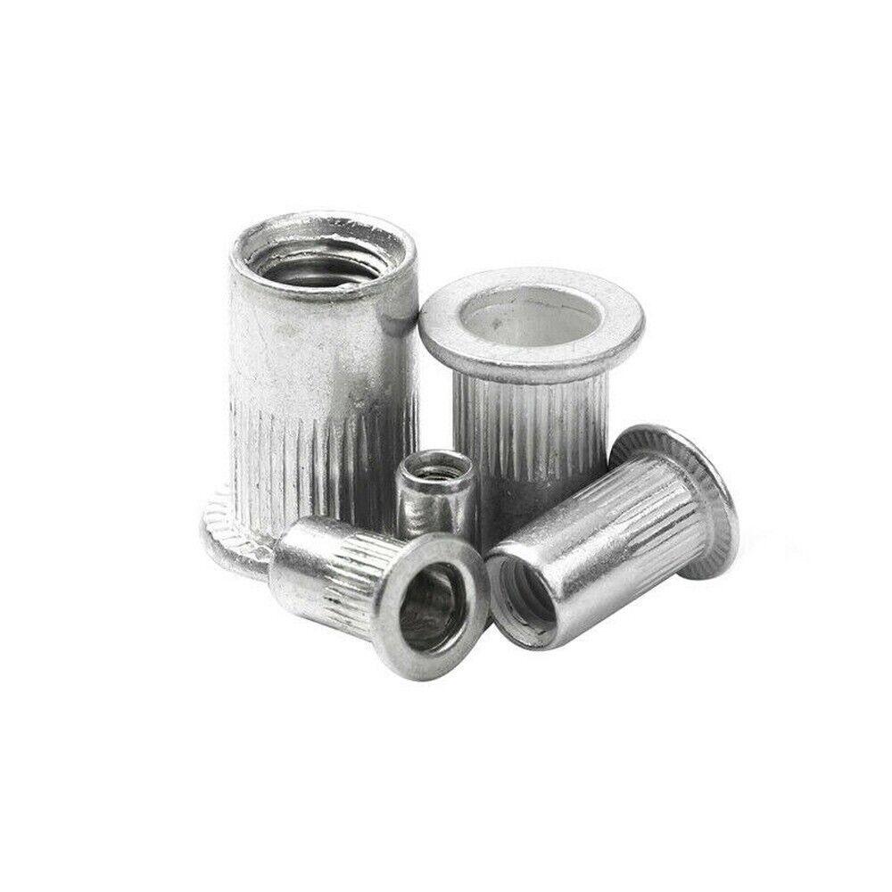 150pcs Aluminum Rivet Nut Kit Metric Rivnuts Nutsert M3 M4 M5 M6 M8 ...