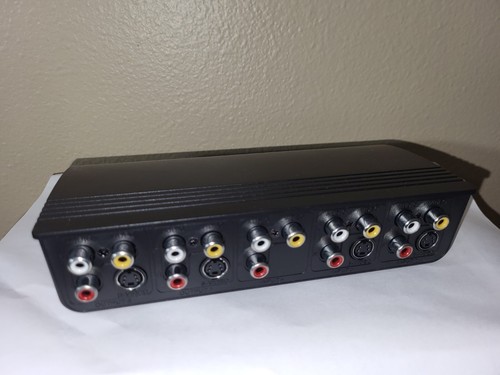 Dynex Audio Video Selector Switch Box for RCA or S-Video connect Model ...