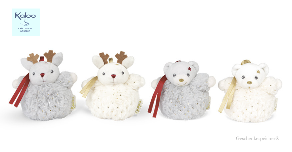 Kaloo Schmuse Kugel Tannenbaum Teddy Bär Rentier Noel Sonder Edition ...
