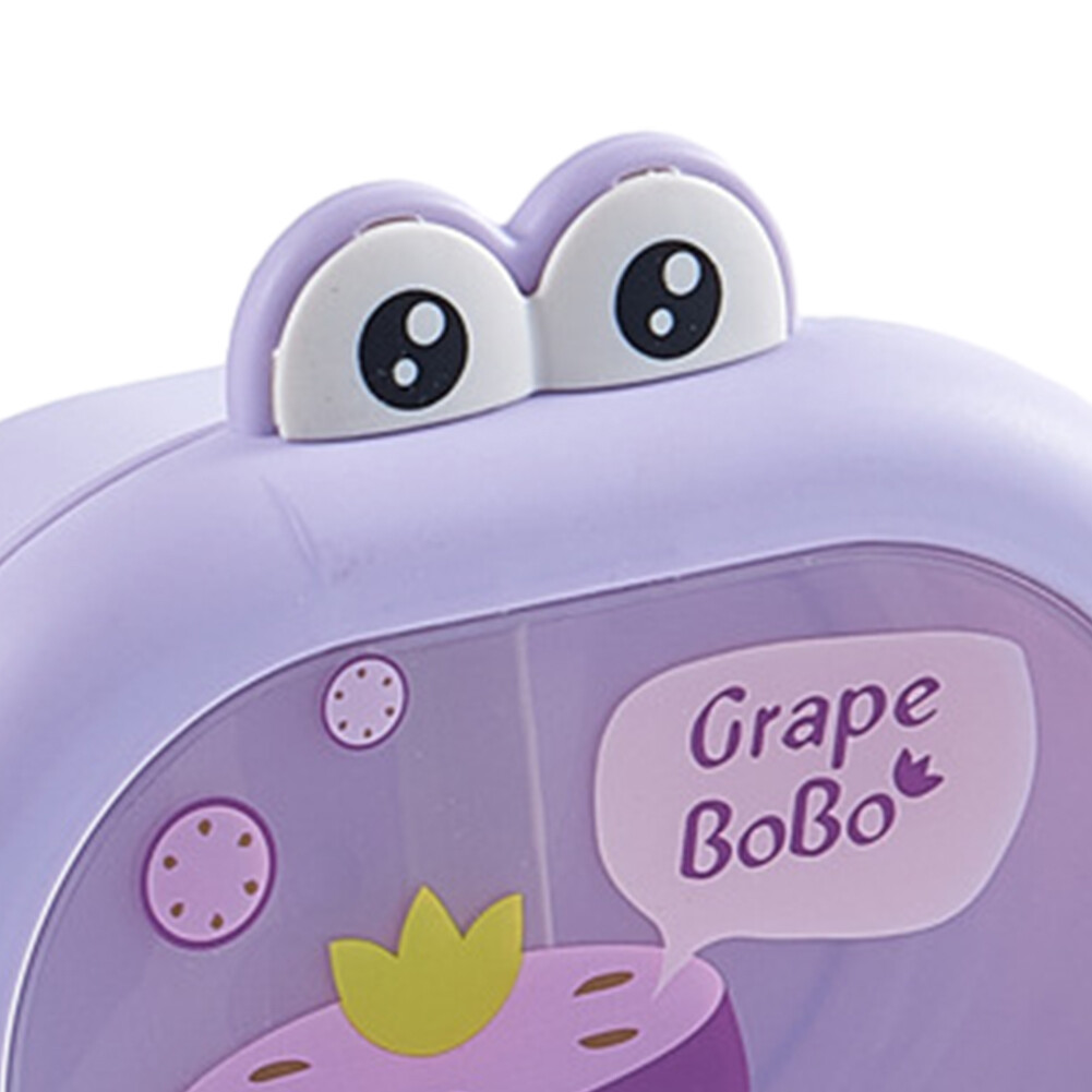 Cartoon Frog Bento Lunch Box Dishwasher Safe with 2 Compartments ...