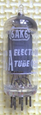 JAN 6AK6 TUBE RCA NIB TESTED & BOXED VINTAGE GOVERNMENT SURPLUS | eBay