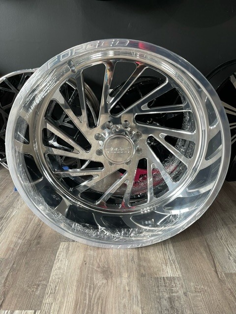 JTX FORGED ZONE 28X14 POLISHED 8 LUG CHEVY GMC OFFROAD TRUCK WHEELS | eBay