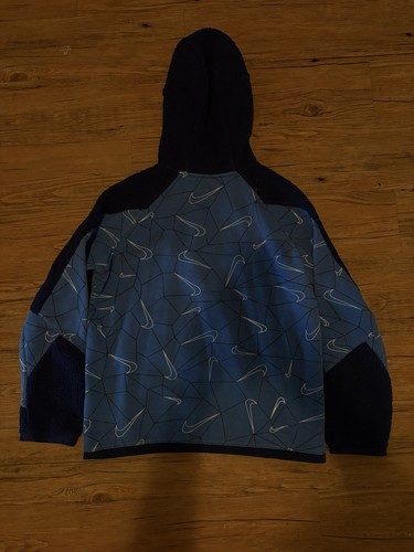 Blue Nike Winterized Tech Fleece Hoodie | eBay