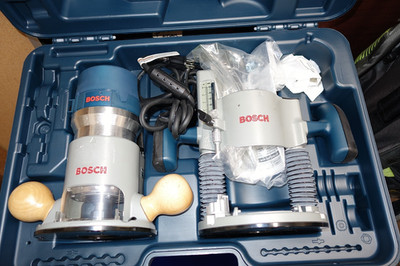 Bosch 1617EVS 2.25HP Plunge & Fixed Base Router Combo | eBay