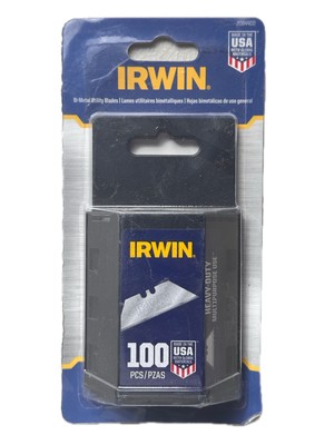Irwin BI METAL RAZOR BLADES "BLUE BLADE" 100PK 2084400 | eBay