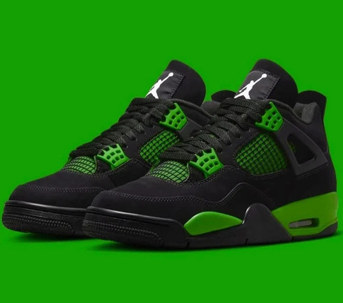 Jordan 4 'Green Thunder' Men's Size US 7-12 | eBay
