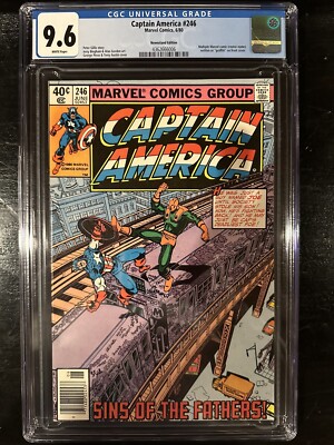 Captain America #246 CGC 9.6 (Marvel 1980) Newsstand edition! | eBay