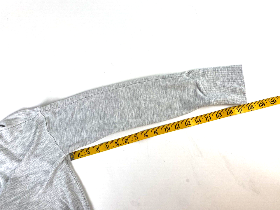 All in Motion unisex light gray/white long sleeve hoodie soft size XL ...