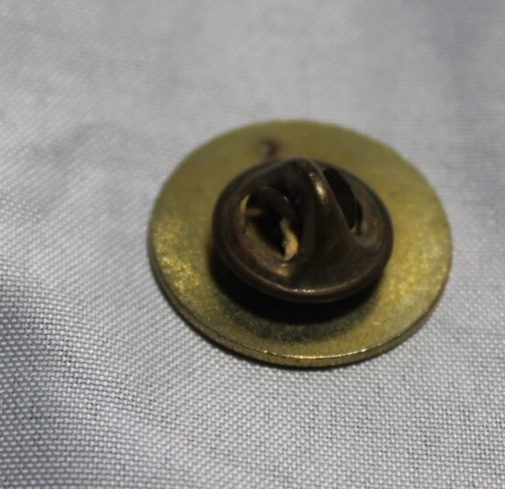 Girl Scout World Association Pin Gold Blue Trefoil Pin Back | eBay