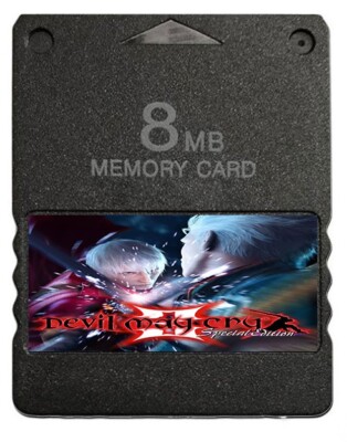 Devil May Cry 3 Dante's Awakening Special Edition Save PS2 Memory Card ...