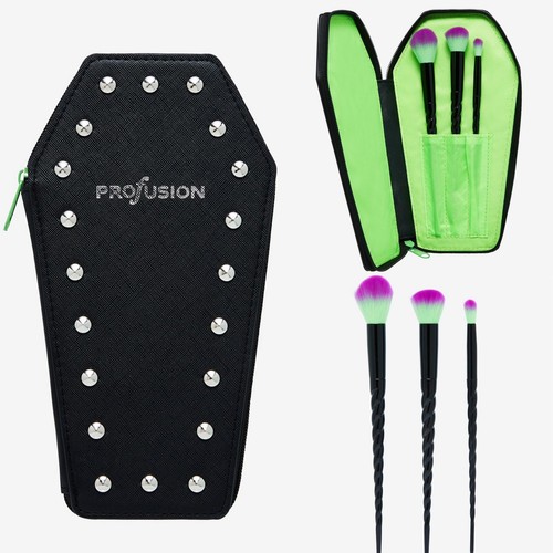 Gothic Electric Bride Spooky Makeup Brush Set Hot Topic Back From The ...