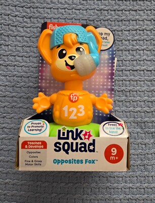 Fisher-Price Baby Learning Toy Link Squad Opposites Fox *Brand New* | eBay