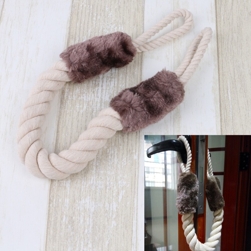 Rope Knot Doorstop Decorative Stopper Wear Resistant Door Stop Window ...