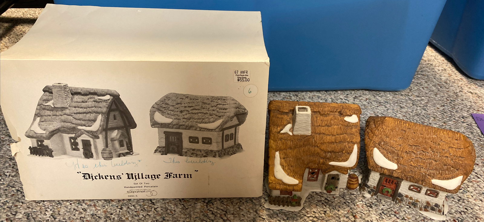 Department 56 Dickens Village Series "Barley Bree Farm" Model 5900-5 | eBay