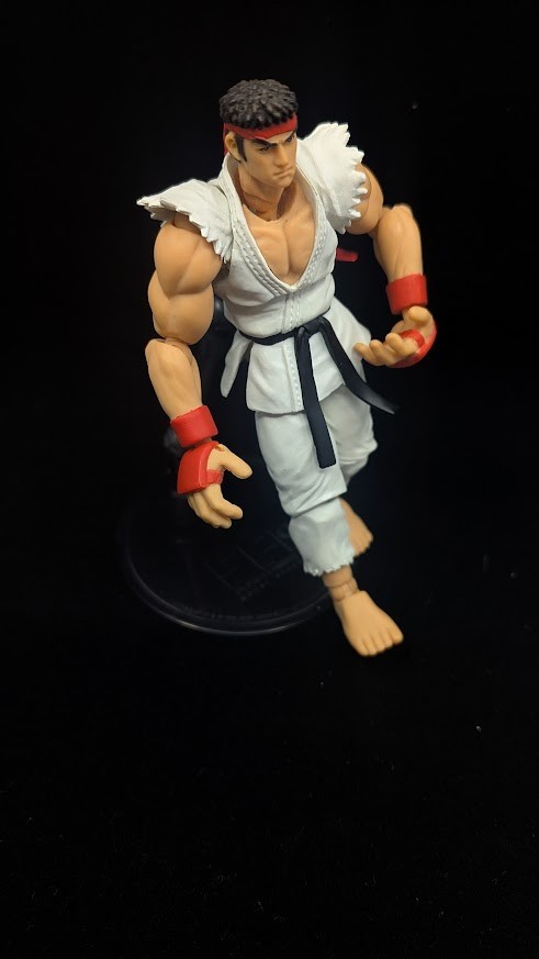Revoltech SFO Ryu Street Fighter No.001 Action Figure Kaiyodo w ...