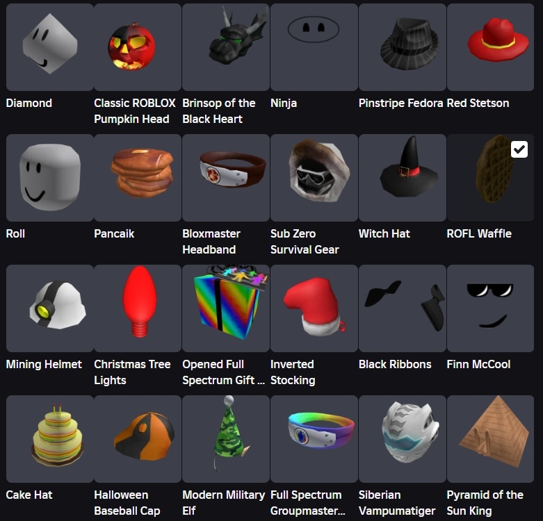 ** RARE 2008 ROBLOX ACCOUNT ** RARE OFFSALES + MORE!! (NEVER SEEN ...
