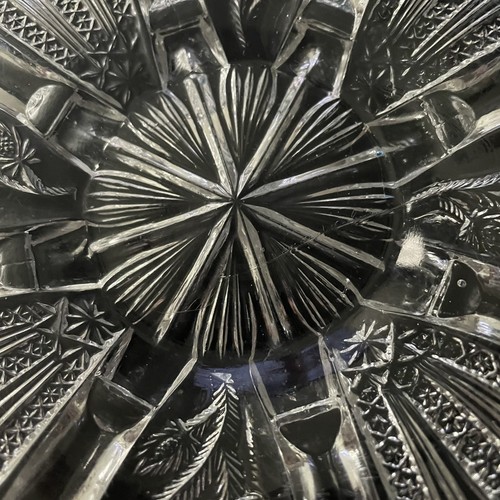 Higbee Thistle Pattern Glass Plate With Sawtooth Edge | eBay