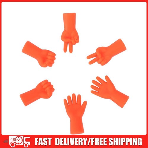 6pcs Cute Knitting Point Cap Needle Tip Protector Anti-shedding (Orange ...