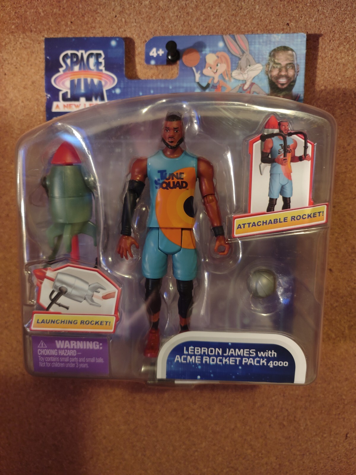 SPACE JAM: A New Legacy Lebron James with Acme Rocket Pack 4000 ...