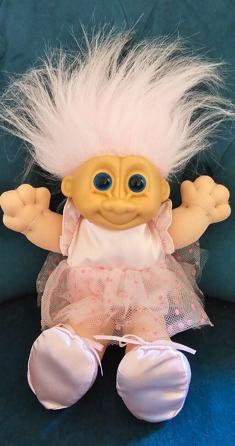 troll dolls, Russ, ballerina, collectors' toy, doll, pink, ballet, 90's ...