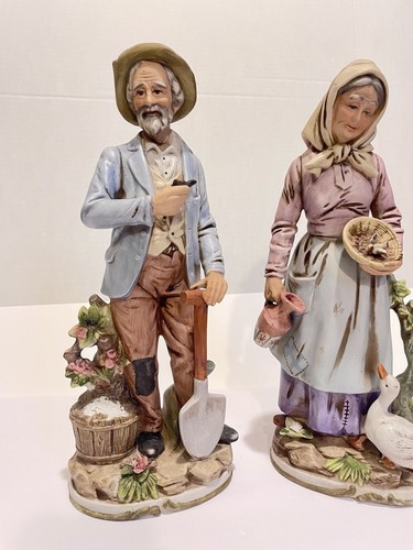Homco Old Man and Woman Collection #8816. | eBay