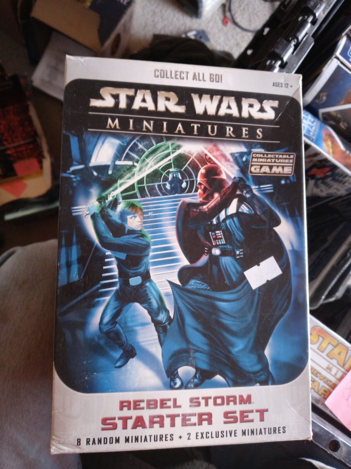 Star Wars Miniatures Rebel Storm Starter Pack Vintage Sealed Unopened ...