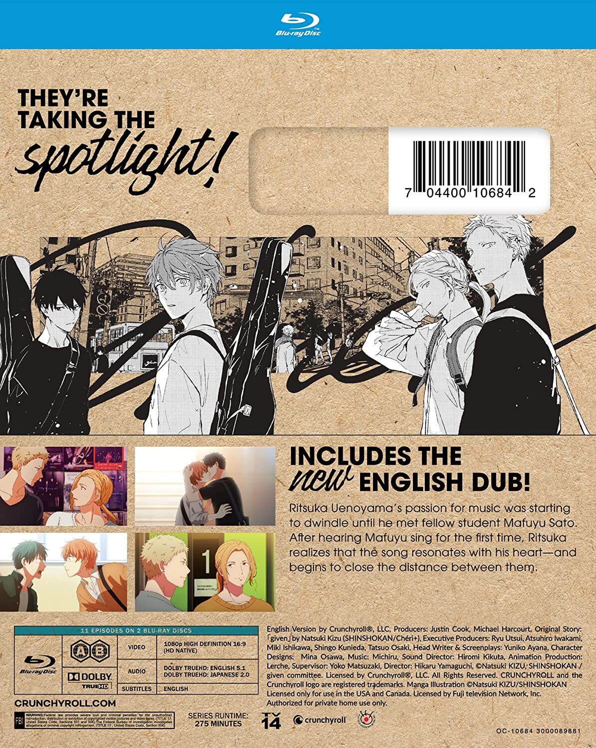 Given: The Complete Season (Blu-ray) Yamaguchi Hikaru | eBay