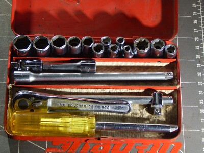 Snap On Walden Nut Driver 19Pc SAE 1/4 Drive General Service Set ...