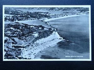 Devon Aerial View BEER - Old RP Postcard by Aero Pictorial Ltd | eBay