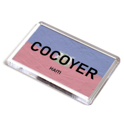 FRIDGE MAGNET - Cocoyer - Haiti Flag | eBay UK