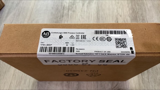 Allen Bradley 1756-L85EP ControlLogix 5580 Process Controller Module ...