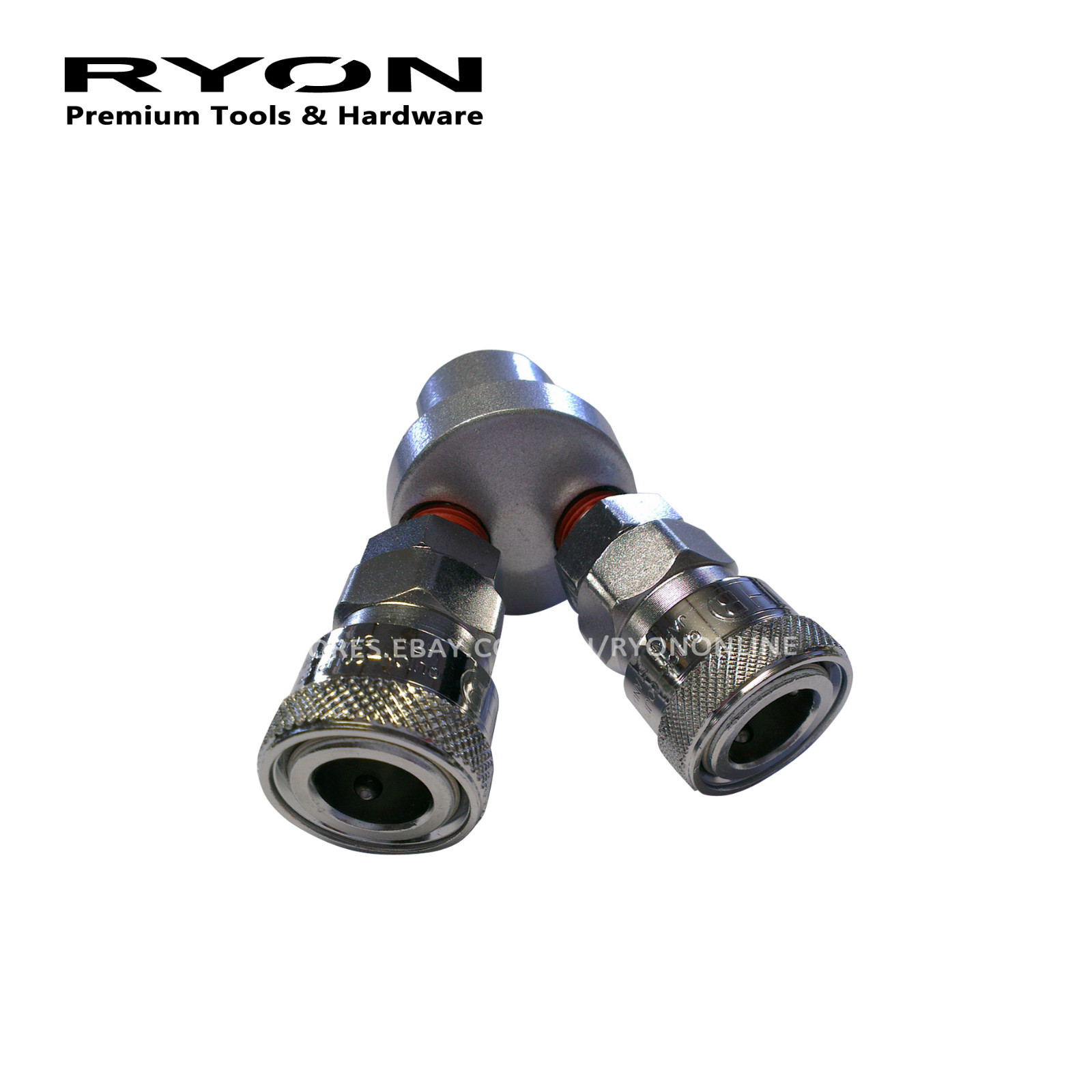 Air Coupler 2 Way Air Fitting Nitto Style Quick Connect Coupling Air ...