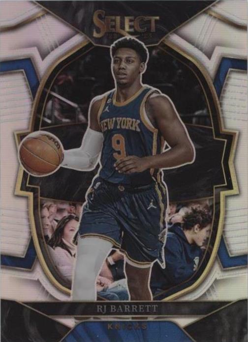 2022-23 Panini Select - Concourse RJ Barrett #33 Silver Prizm for sale ...