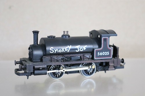 HORNBY R782 BR 0-4-0 CLASS 0F PUG SADDLE TANK LOCOMOTIVE 56025 SMOKEY ...