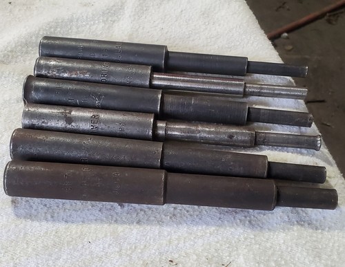 K-D TOOLS 6 PIECE VALVE GUIDE DRIVERS 5/16", 11/32", 3/8" & 7/16" USA ...